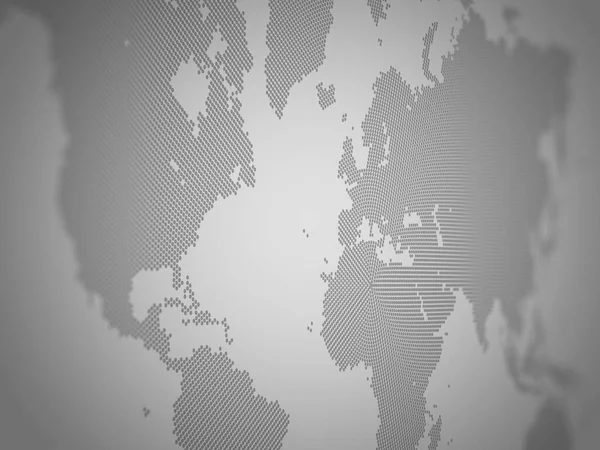 Vector Illustration of the modern earth globe with communication's ...