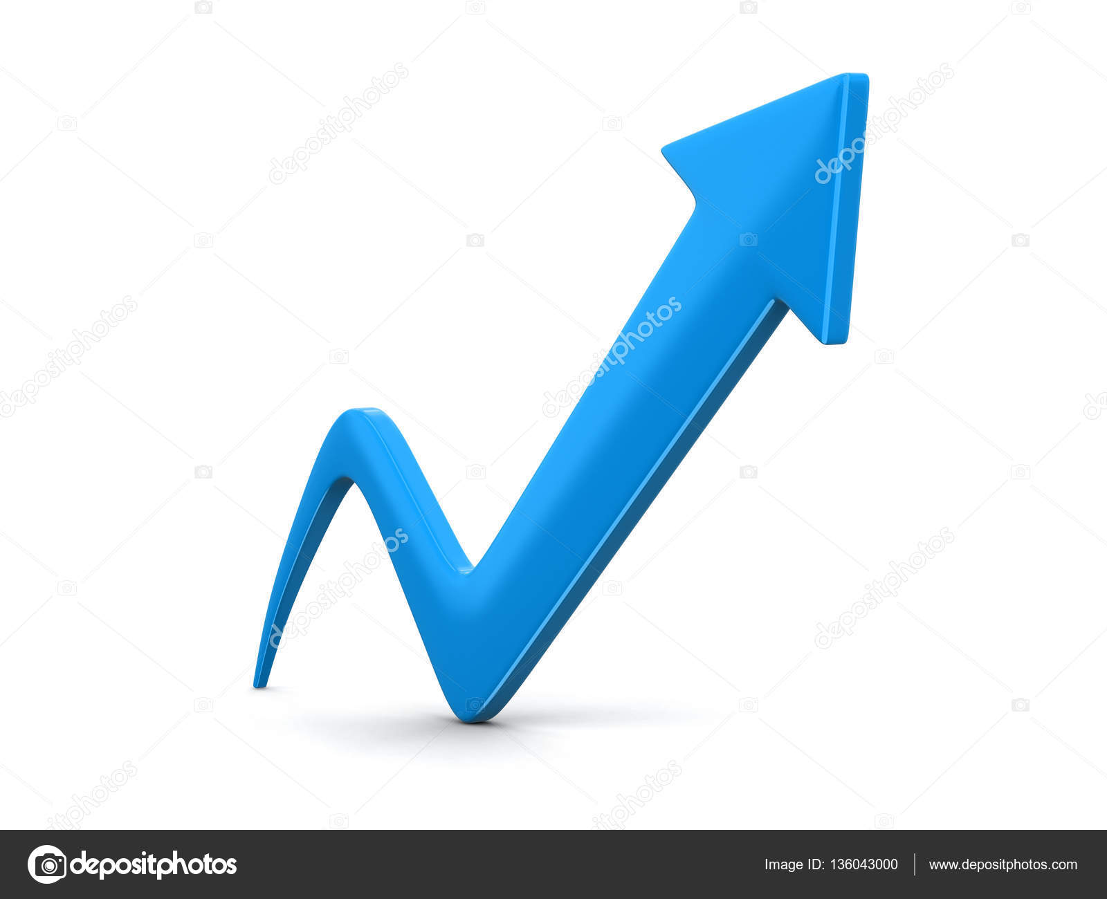Arrow up. Image with clipping path Stock Photo by ©panama555 136043000