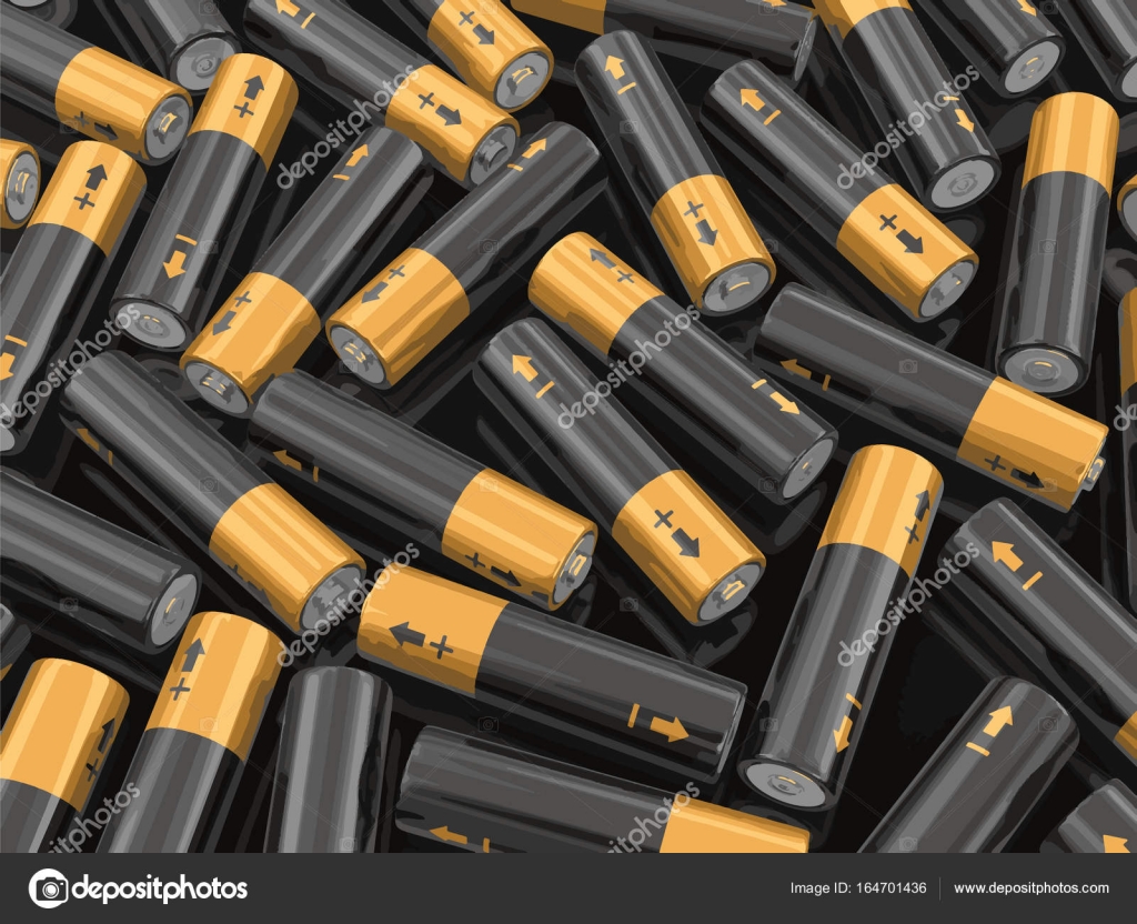 Image of Batteries Stock Vector Image by ©panama555 #164701436