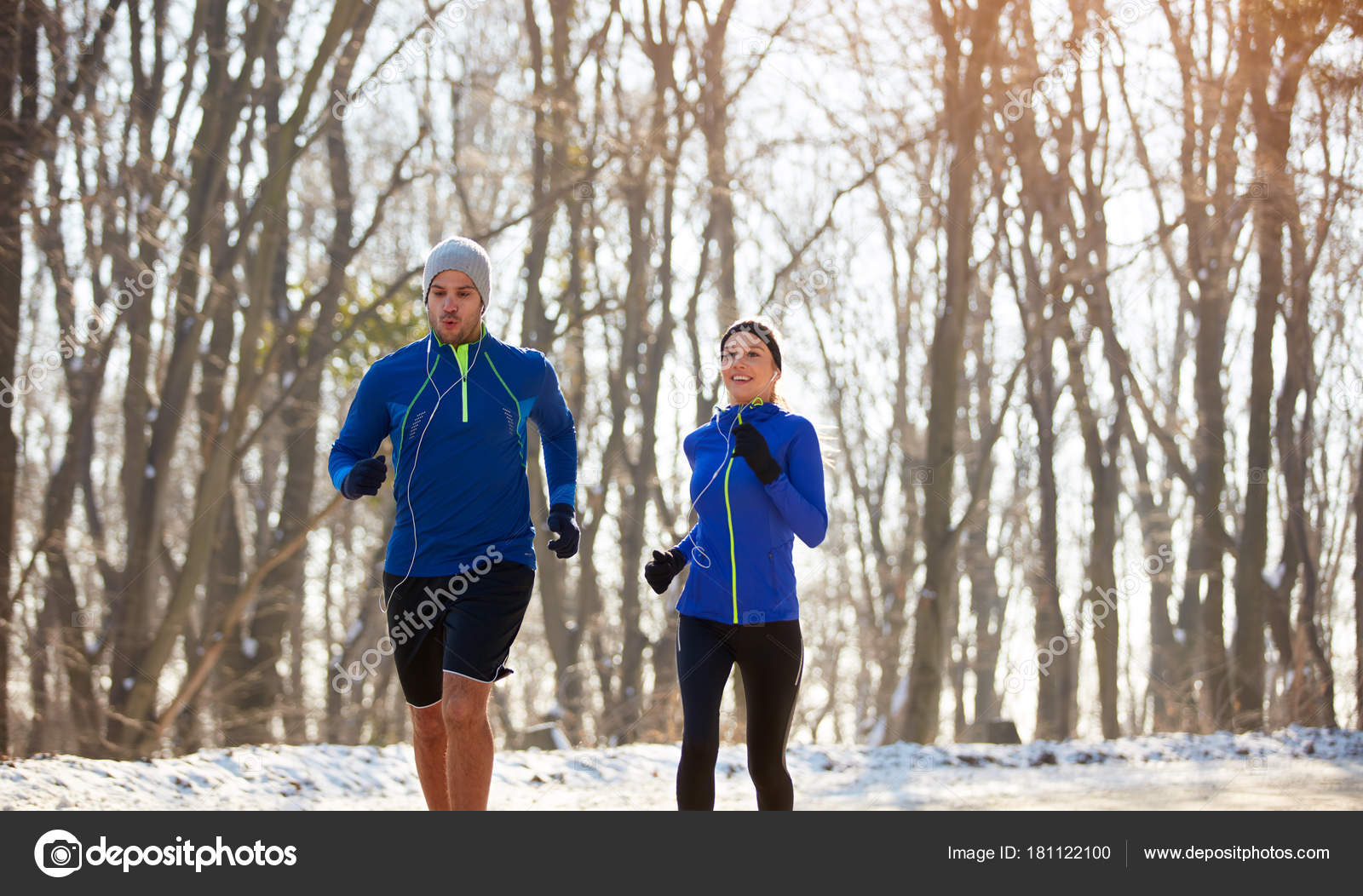 Jogging in nature Stock Photo by ©luckybusiness 181122100