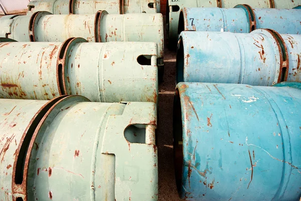 Industrial gas cylinders Stock Photos, Royalty Free Industrial gas ...