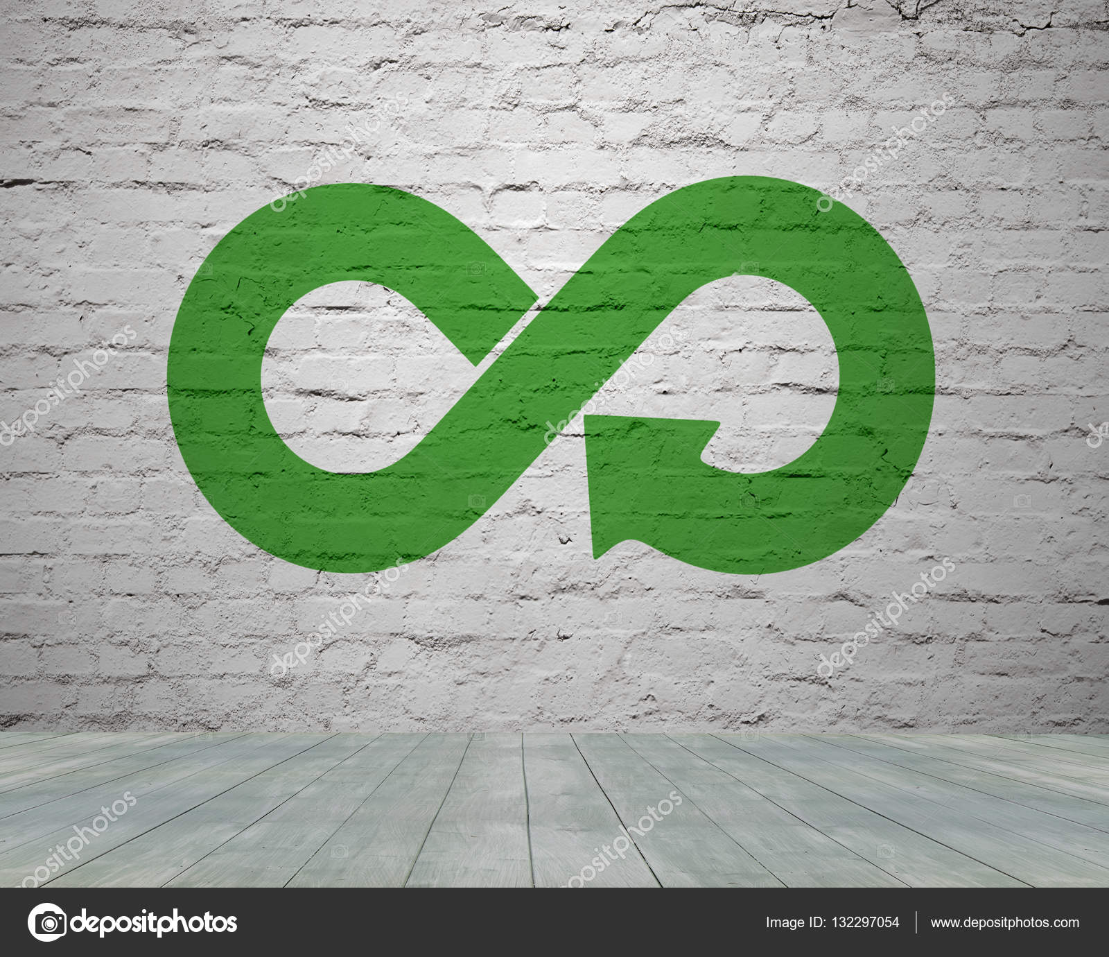 Green circular economy concept — Stock Photo © bruesw #132297054