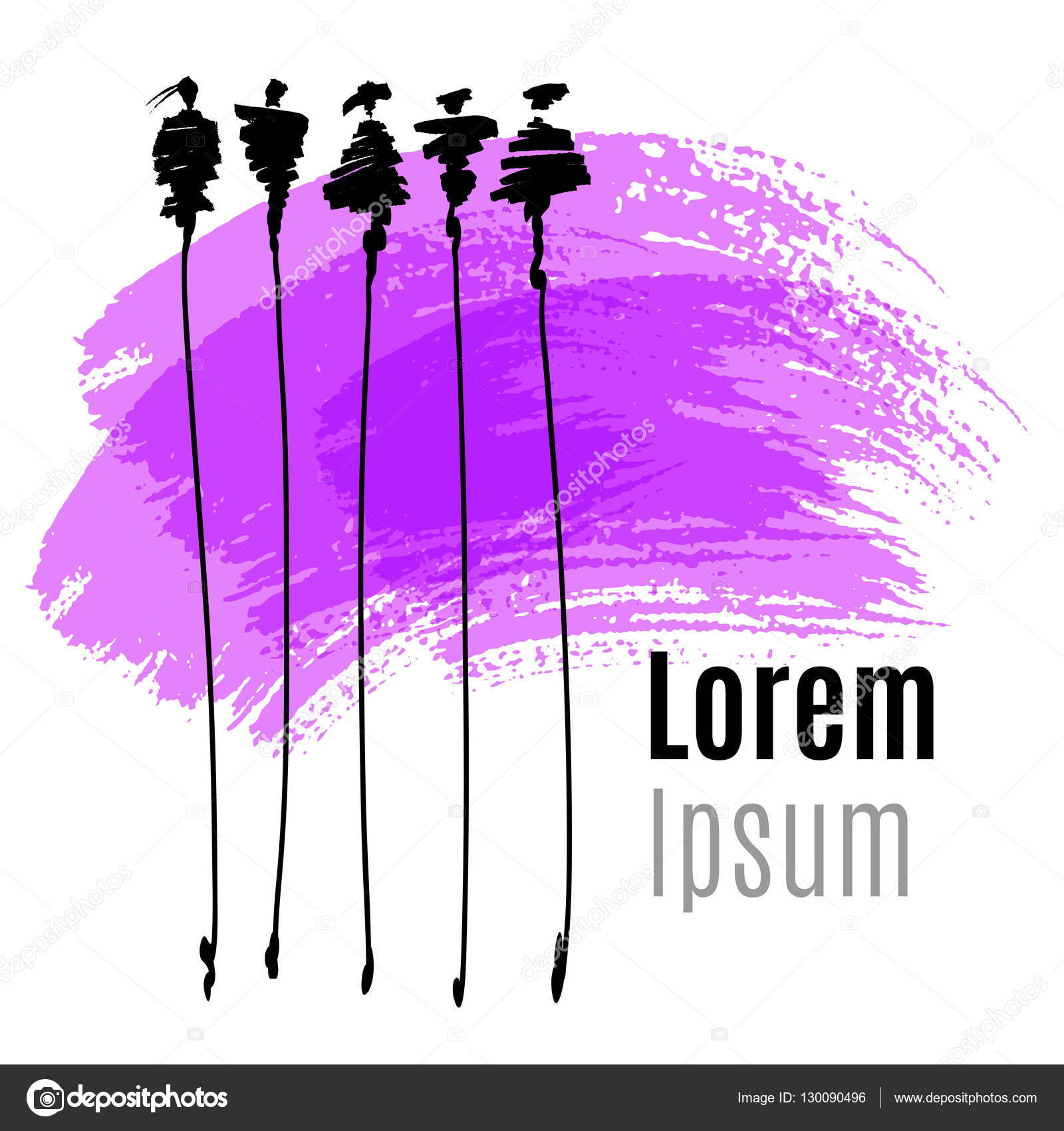 Diseño del logo de moda . Stock Vector by ©Iraida_Bearlala 130090496