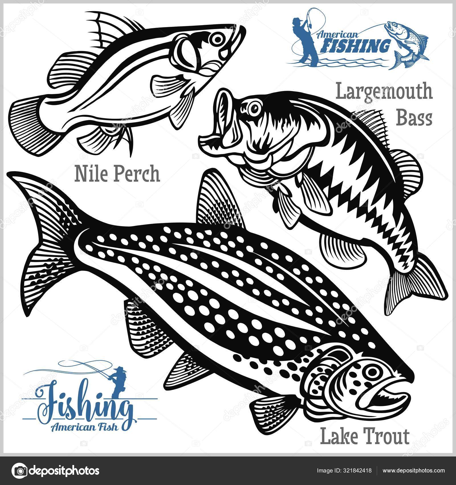 Fish In Lake Clipart