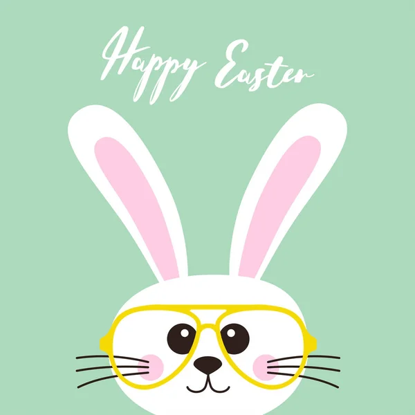 Easter Bunny Vector Illustration Cute Rabbit Cartoon Character Isolated ...