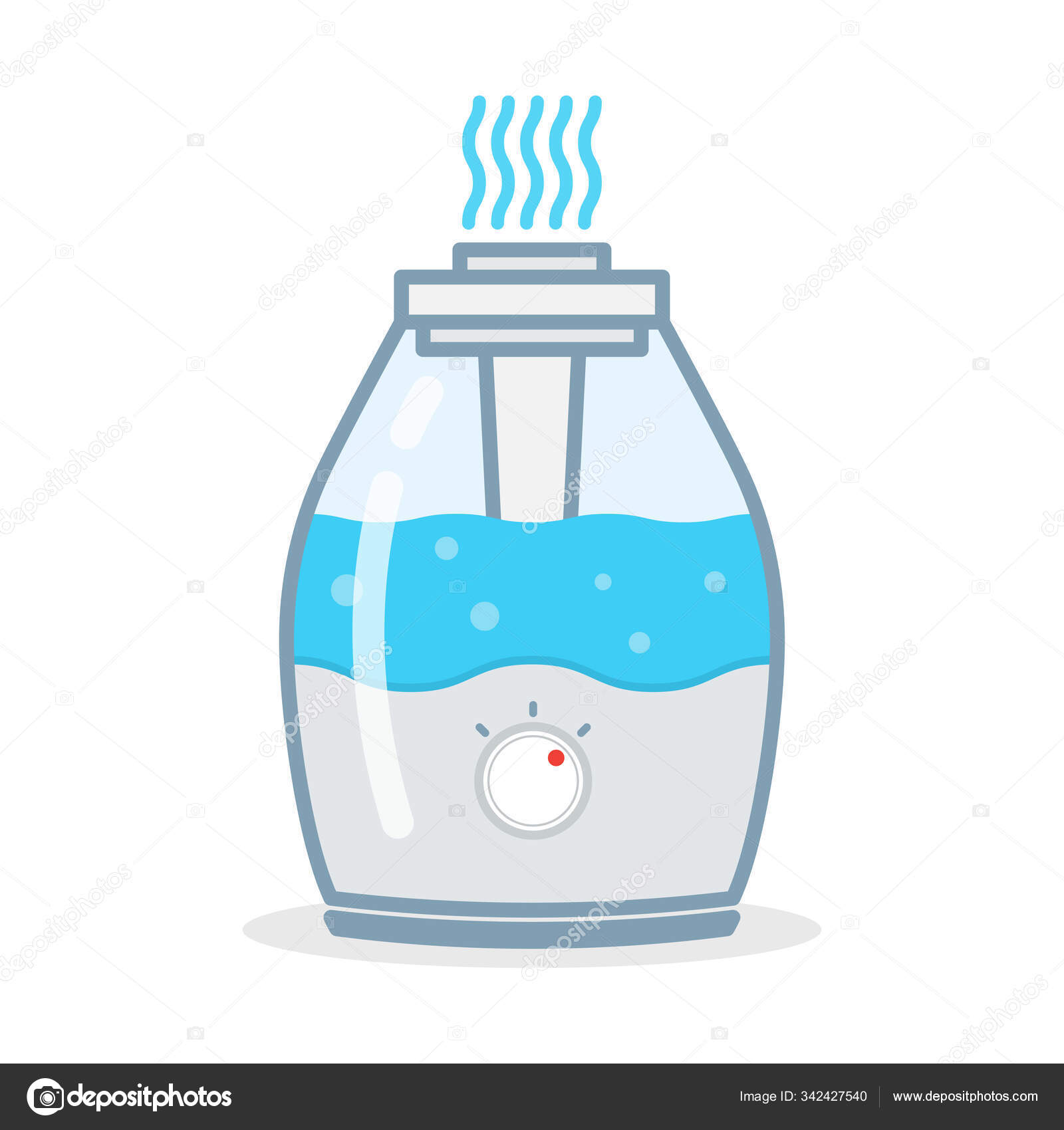Air humidifier diffuser icon Stock Vector Image by ©Makc76 #342427540