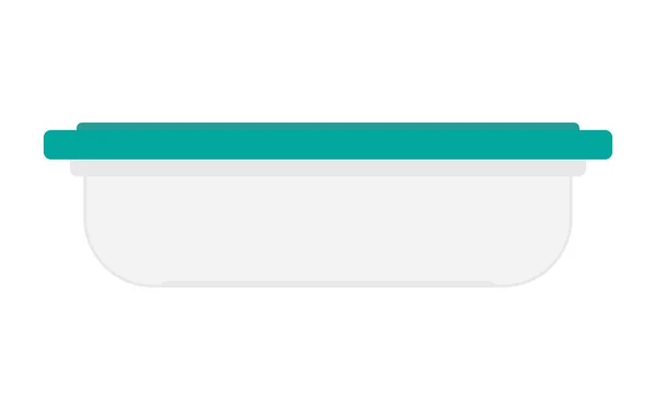 Food Plastic Box Icon Plastic Container Food Lid Transparent Bowl Stock ...