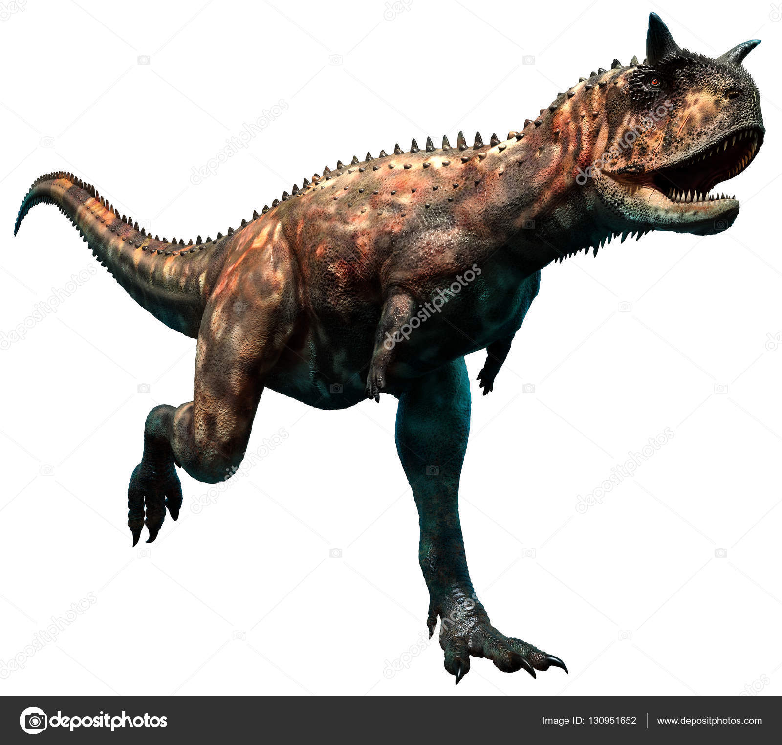Carnotaurus 3D illustration — Stock Photo © warpaintcobra #130951652