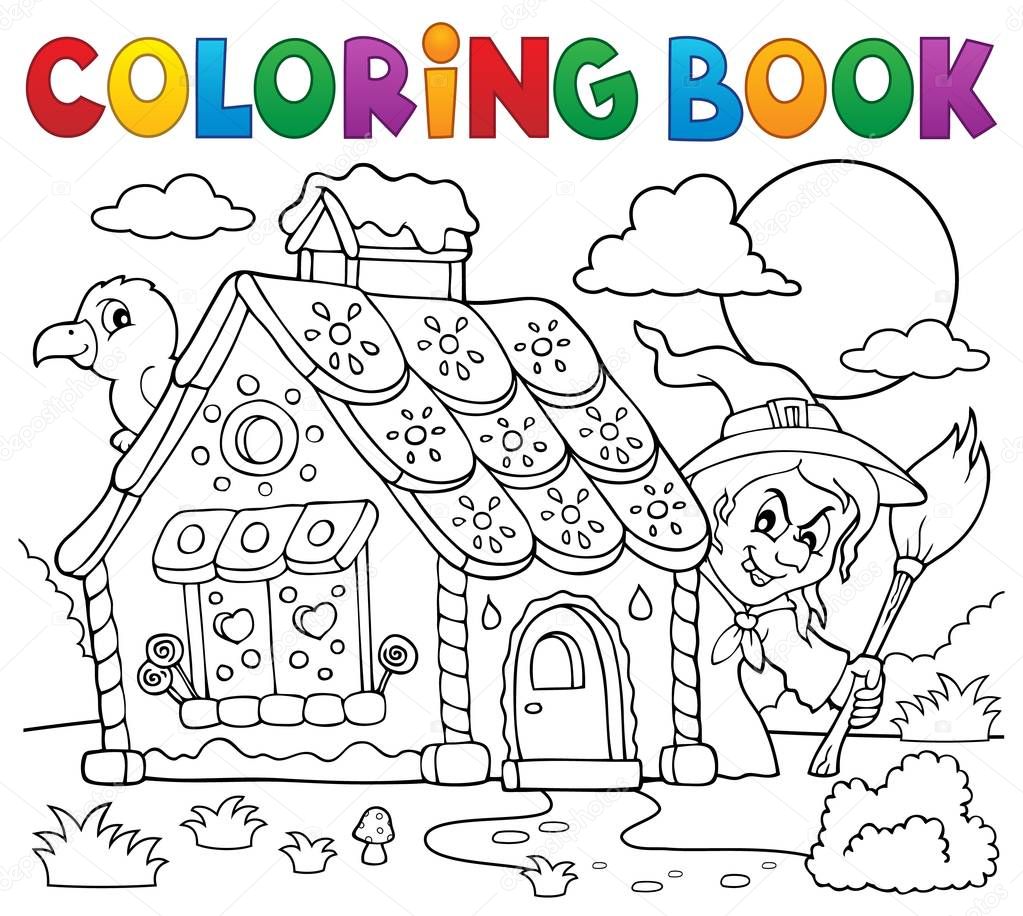 Libro para colorear casa de jengibre tema 2 2022