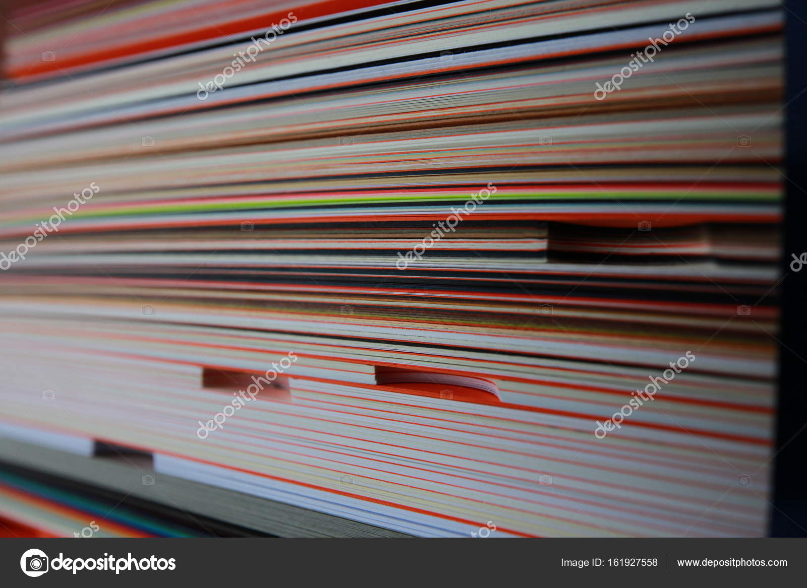 Texture stack of colored cardboard Stock Photo by ©Omstudio 161927558