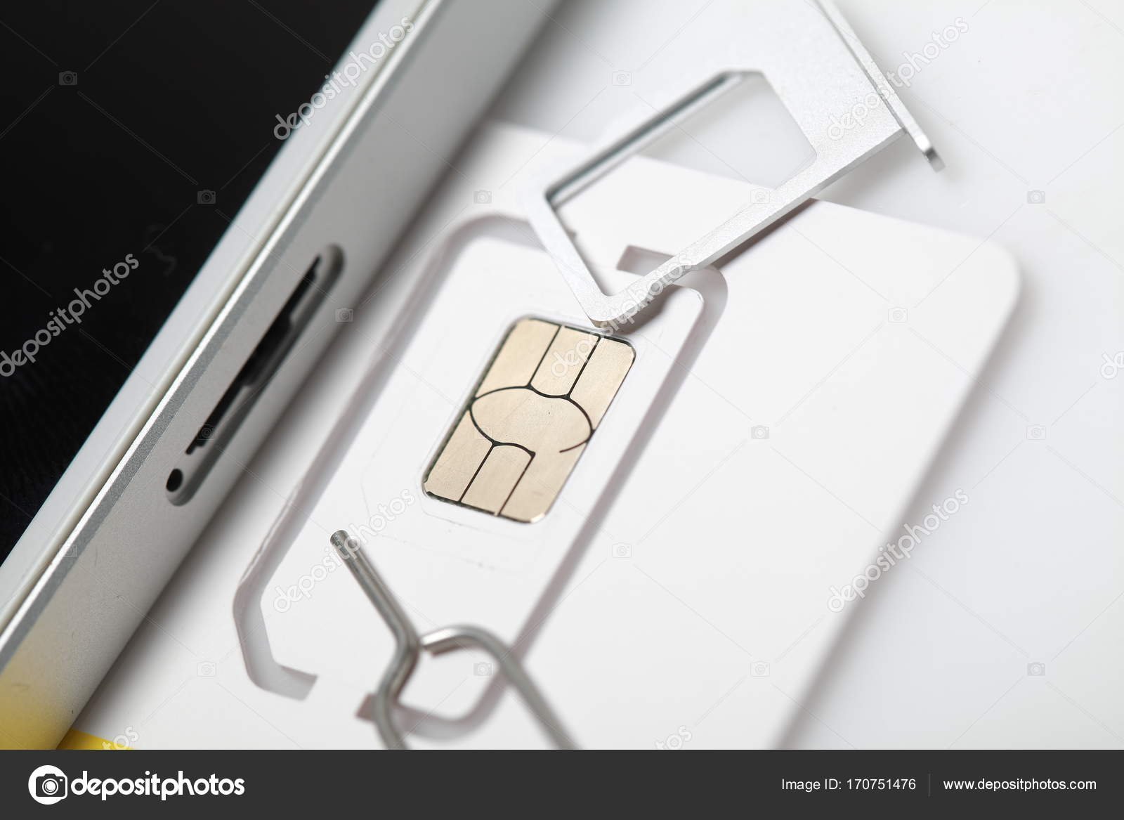 New sim card format nano micro and standard — Stock Photo © Omstudio ...