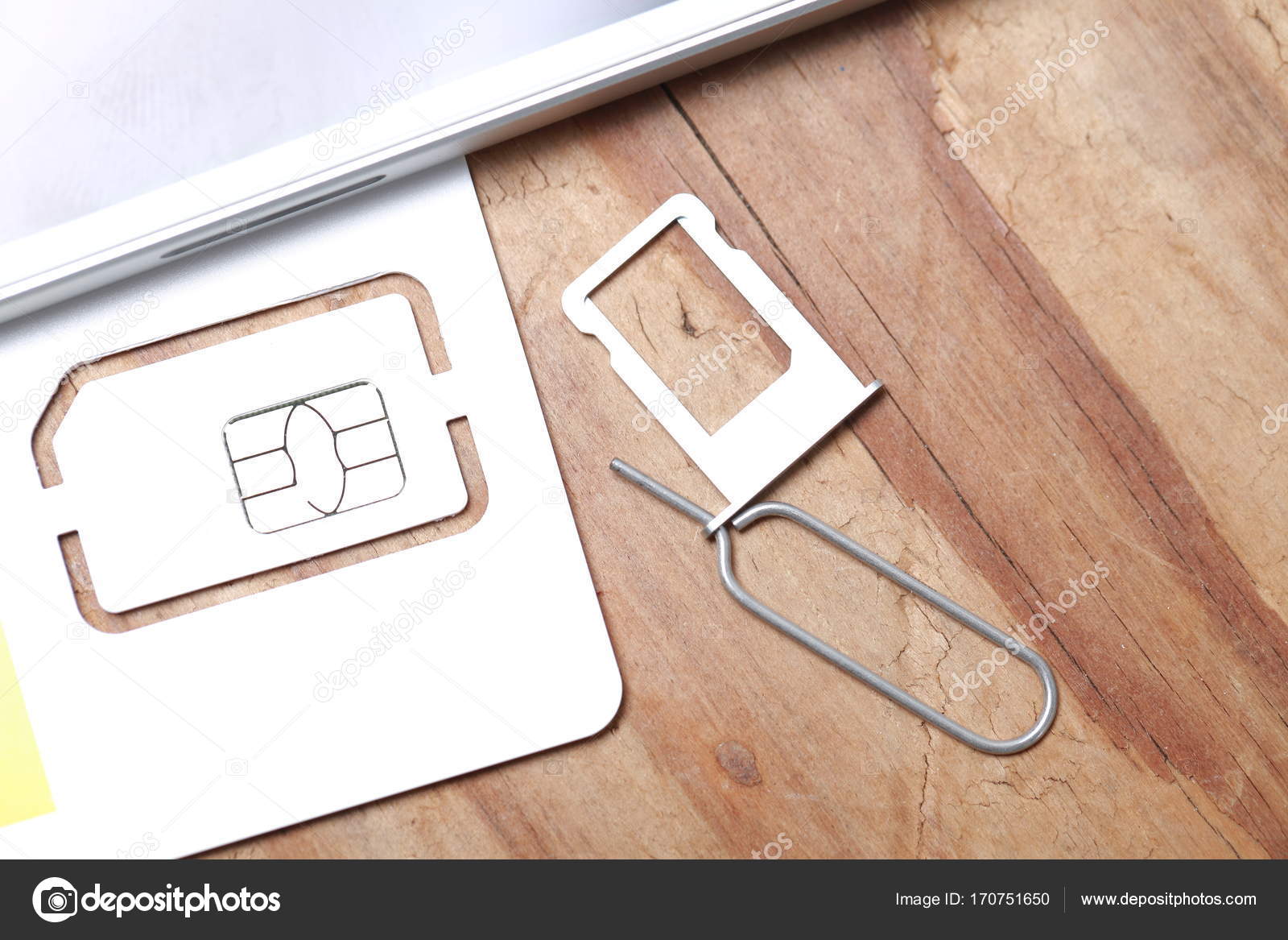 Sim Card Format Nano Micro Standard — Stock Photo © Omstudio #170751650