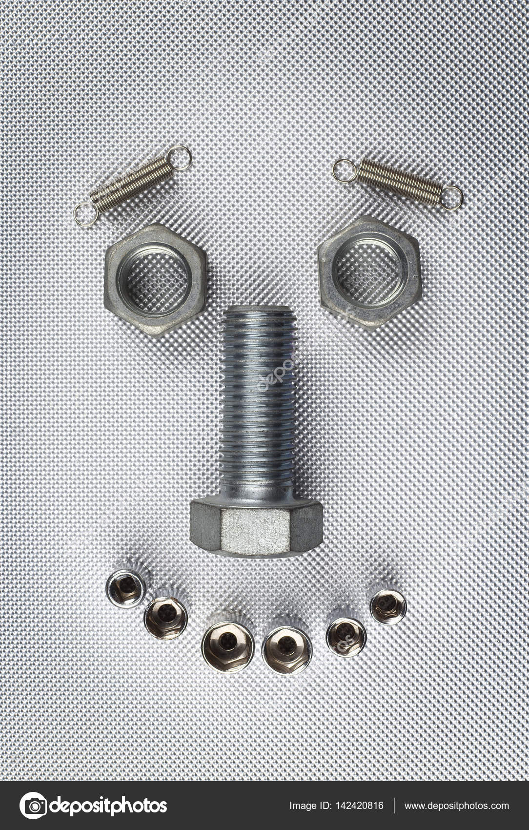 Face of bolt and nuts Stock Photo by ©AlexKosev 142420816