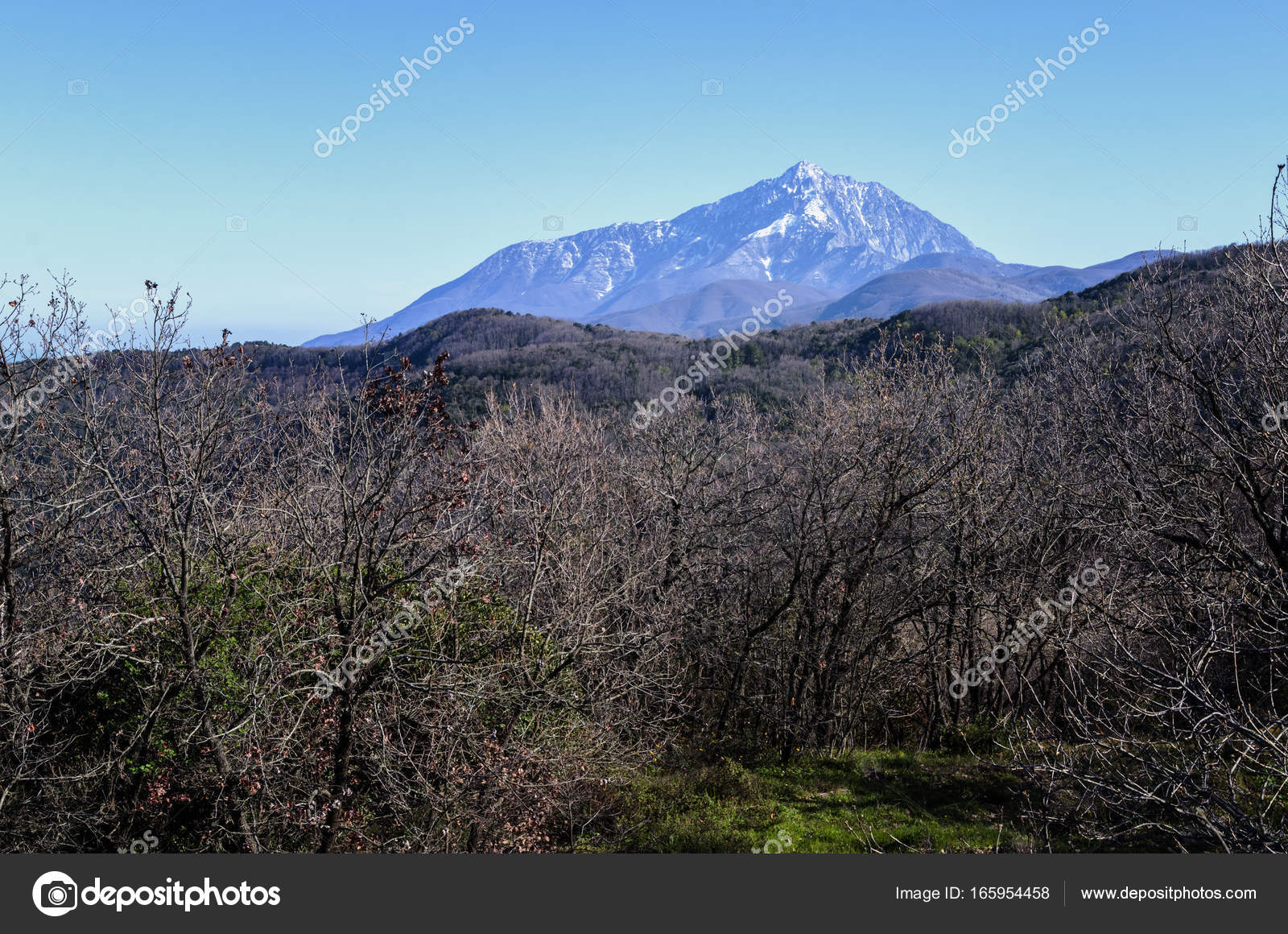 Mount Athos - Agio Oros , Greece. — Stock Photo © Stan_pit #165954458