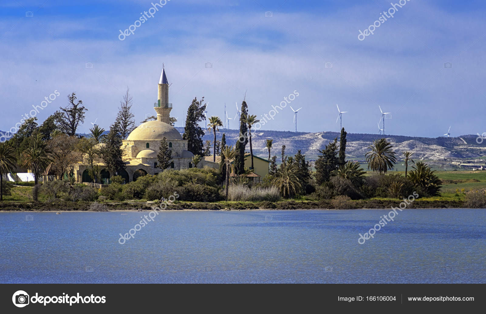 Hala Sultan Tekke or Mosque of Umm Haram is a Muslim shrine on t ...