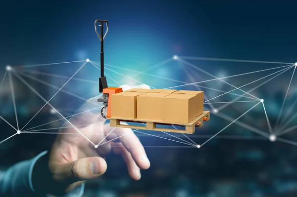 Pallets on truck Stock Photos, Royalty Free Pallets on truck Images ...