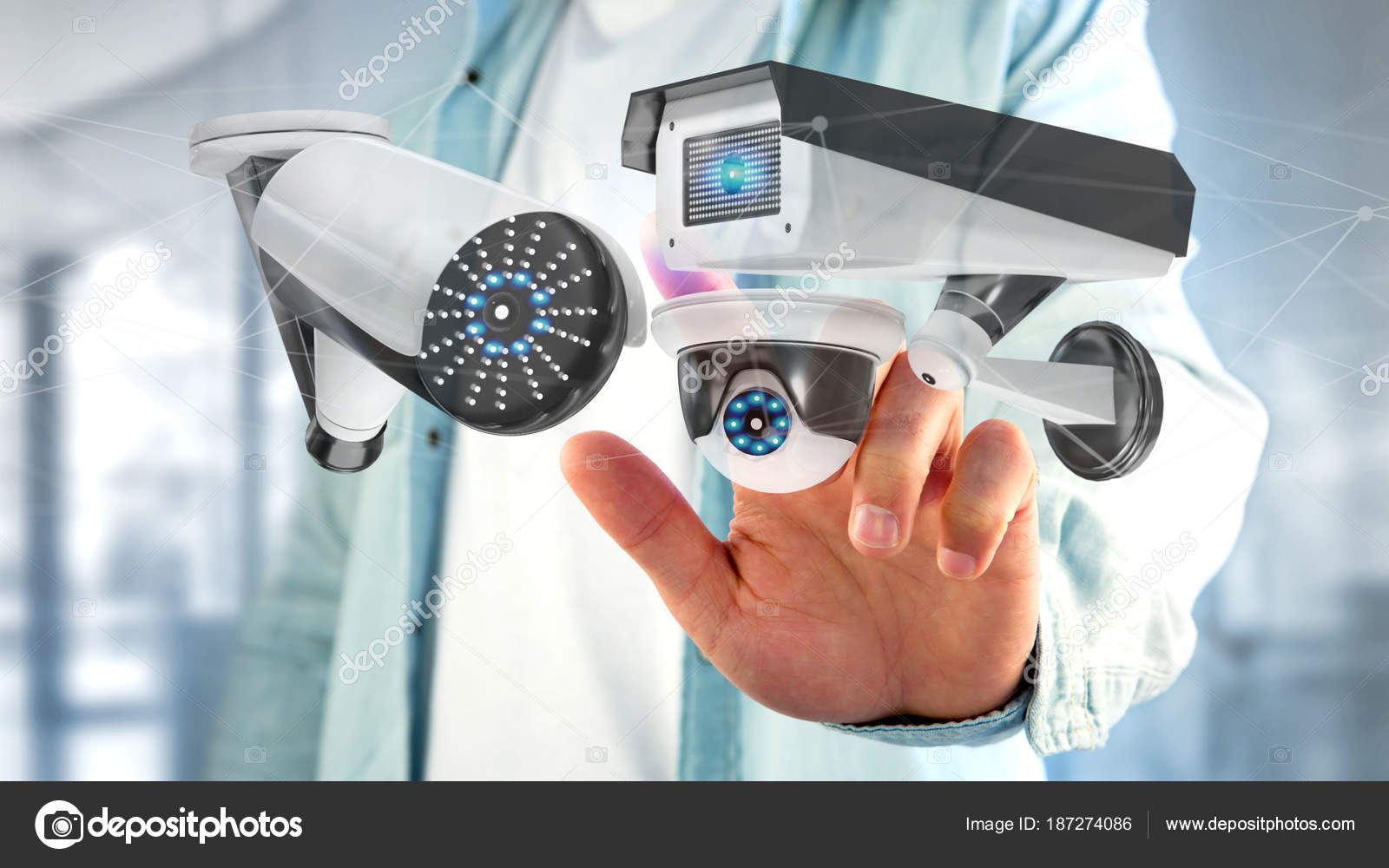 Security Camera System Background