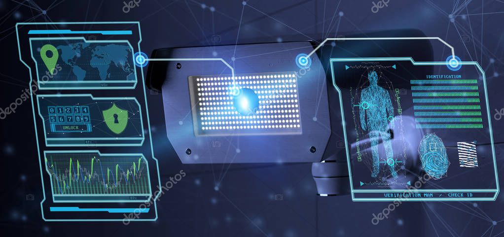 Vista del software de reconocimiento y detección en el sistema de ...