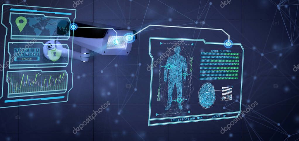 Vista de un software de reconocimiento y detección en un sistema de ...