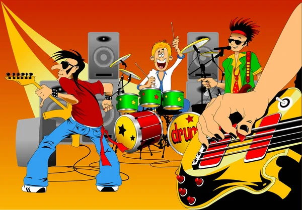 10,723,905 Rock music cartoon Vector Images | Depositphotos