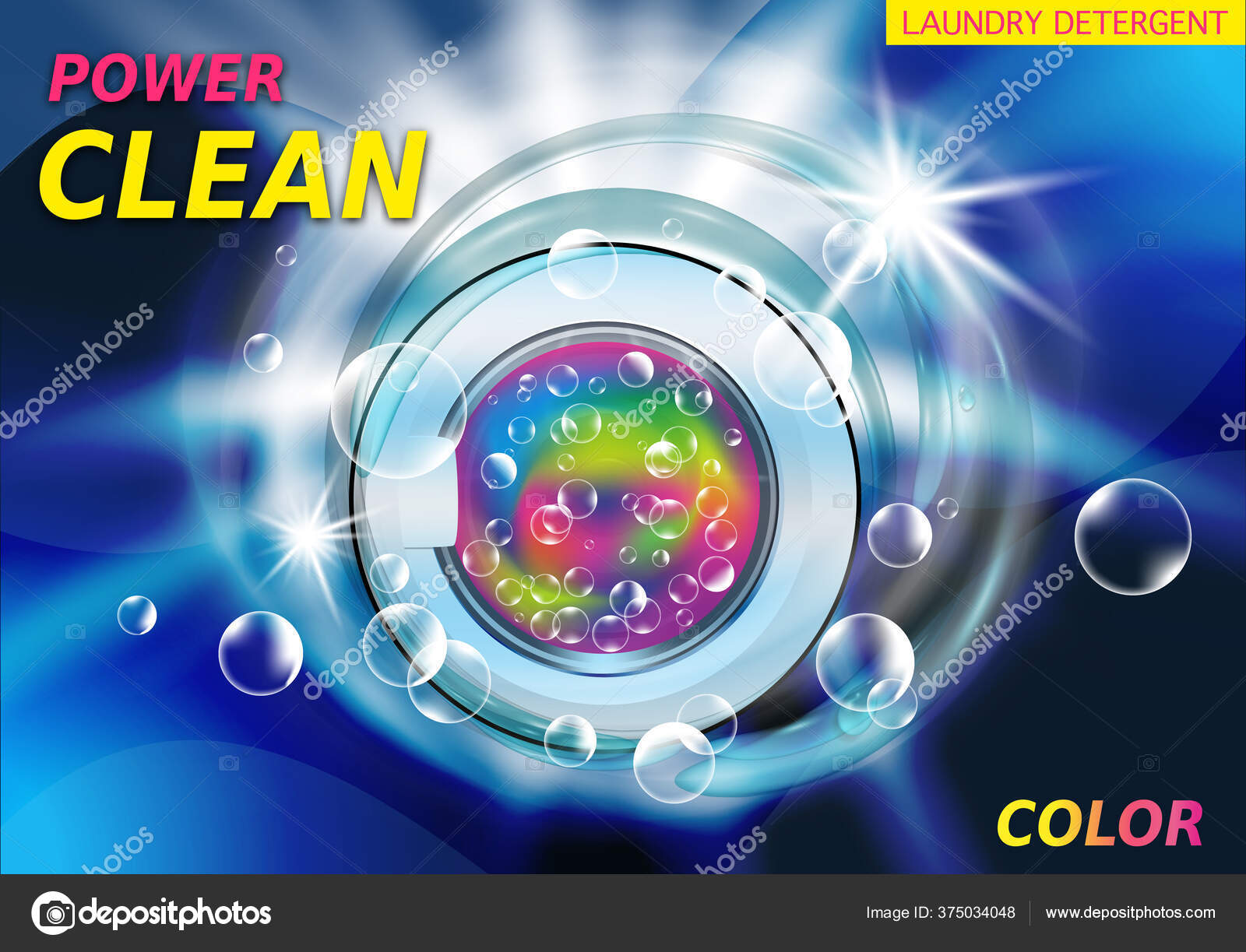 Package Design Laundry Detergent Liquid Detergents Ads Washing Machine ...