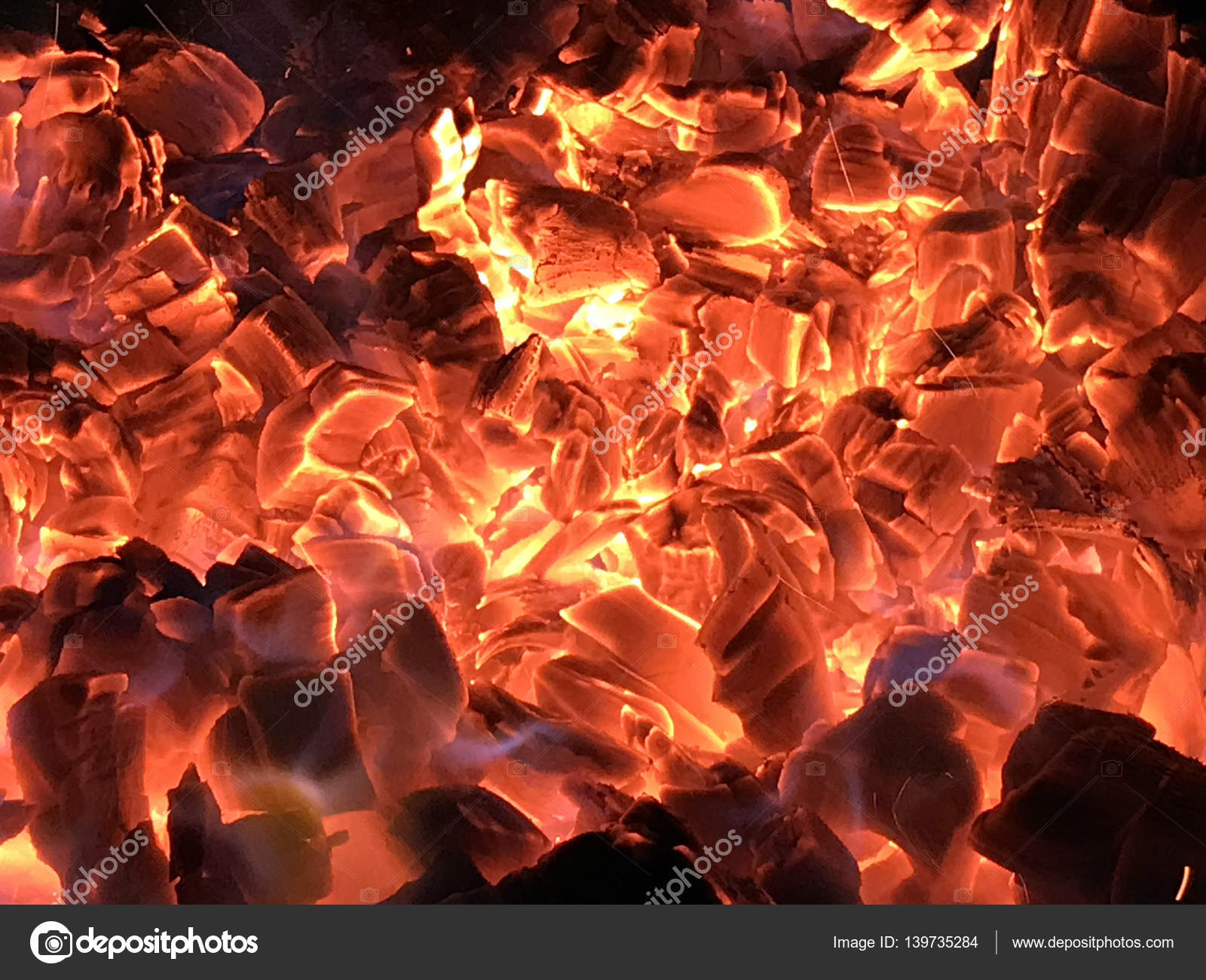 Red hot coals background Stock Photo by ©dcwcreations 139735284