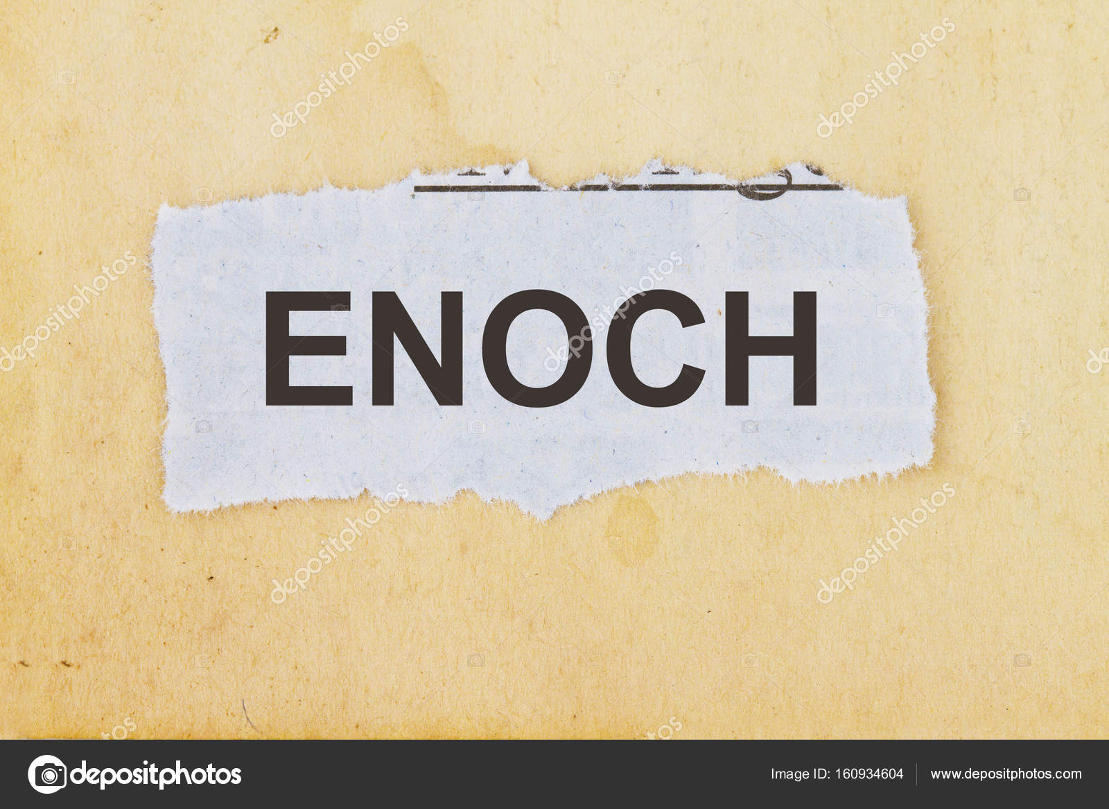 Enoch biblical legend Stock Photo by ©fiftycents 160934604