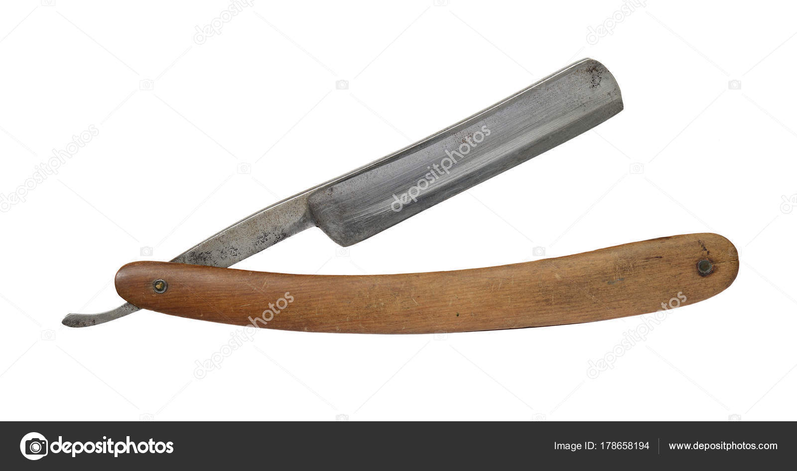 The straight razor Stock Photo by ©ivantcovlad 178658194