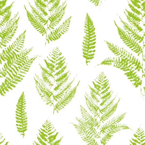 Vector illustration of fern seamless pattern — Stock Vector © greengrass #72621627