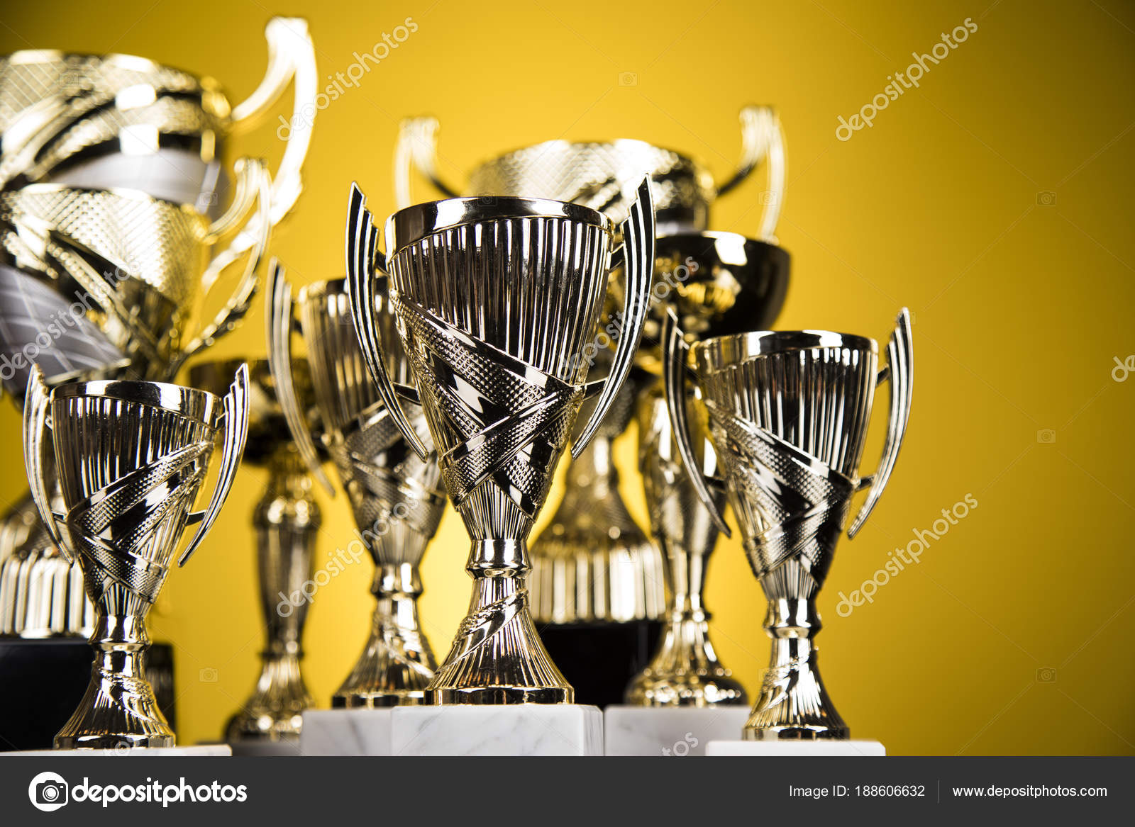 Award Winning Championship Concept Trophy Cup Sport Background Stock ...