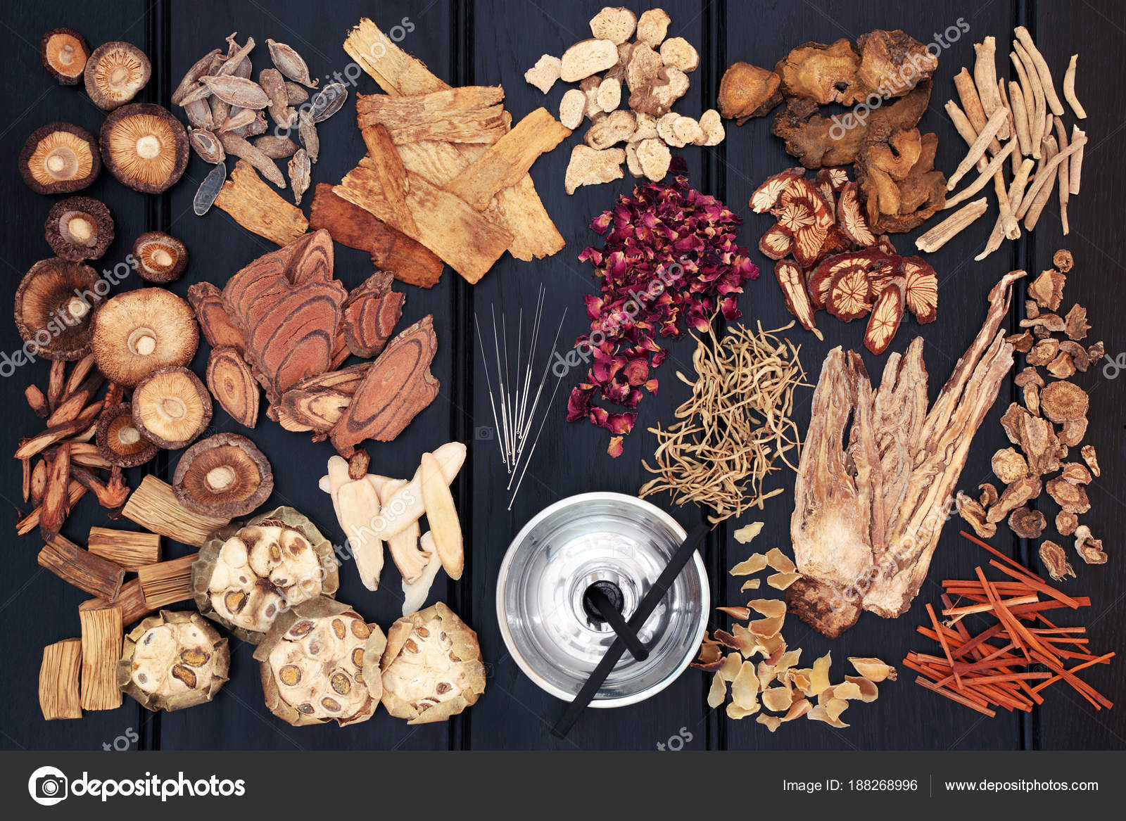 Chinese Acupuncture Needles Moxa Sticks Used Moxibustion Therapy ...