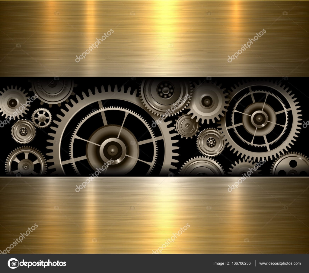 Background metallic gears Stock Vector by ©cobalt88 136706236