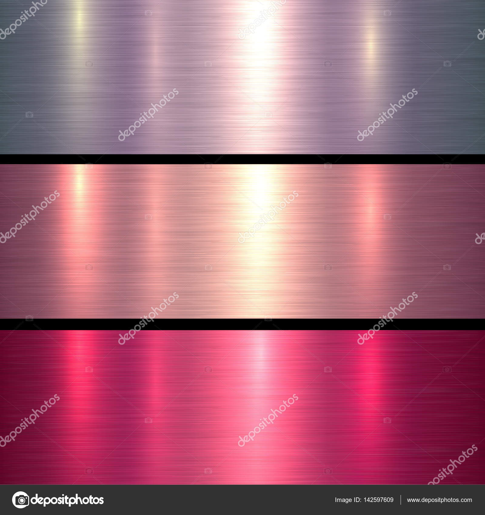 Texturas metálicas rosa y rojo Vector de stock #142597609 de ©cobalt88