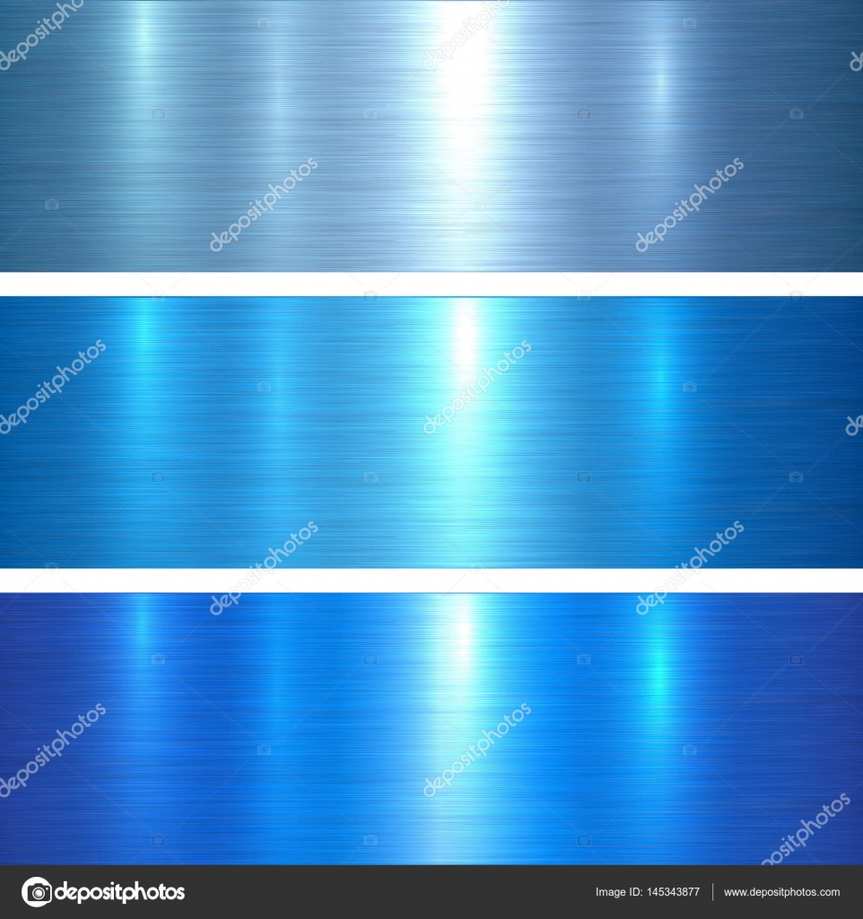 Metal textures blue Stock Vector Image by ©cobalt88 #145343877