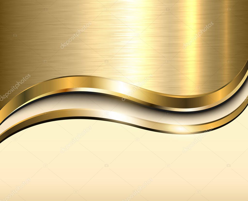 Sfondo Color Oro Metallizzato