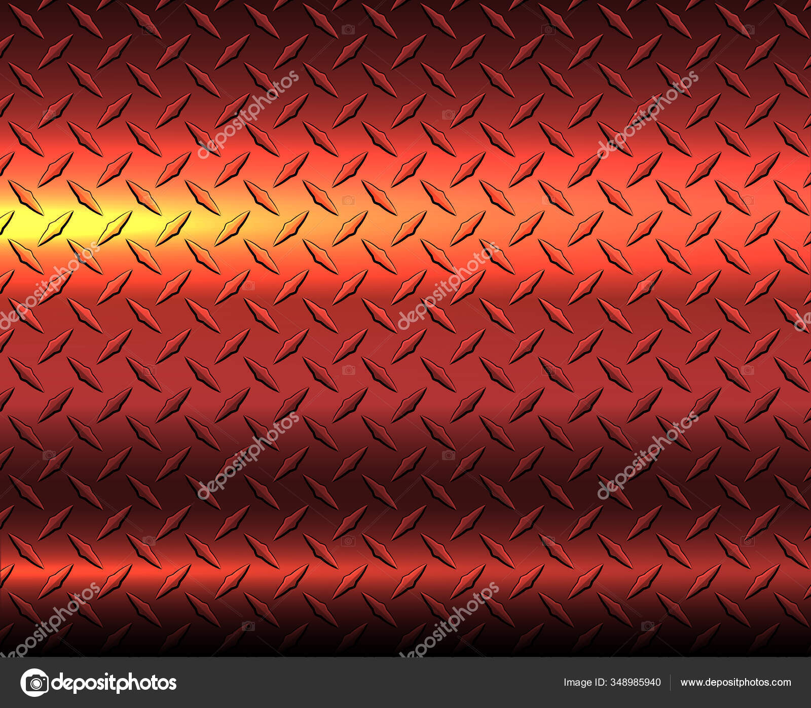 Red Steel Plate Texture