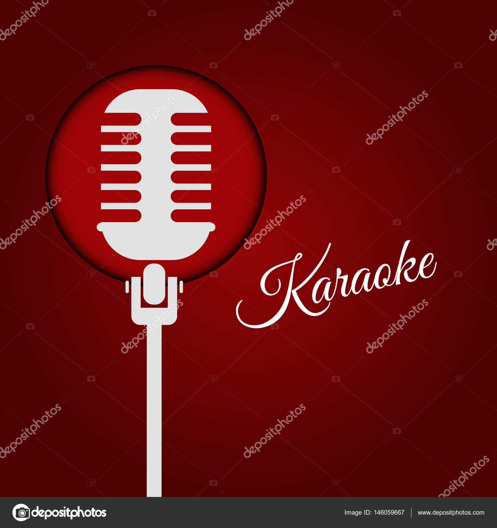Karaoke red abstract banner vector eps 10 ⬇ Vector Image by © nikola82 ...