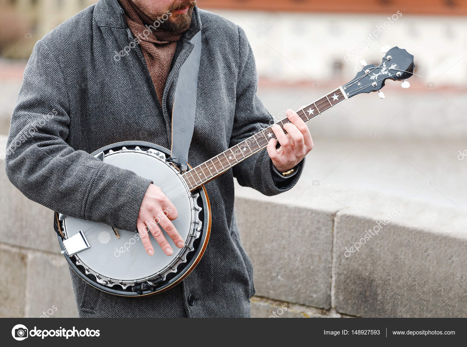 Playing Banjo