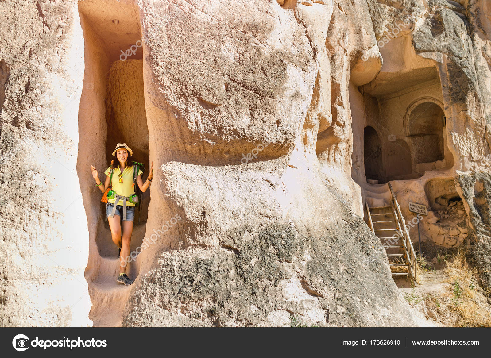 Travel at ancient cave underground city and Crusaders Church in ...