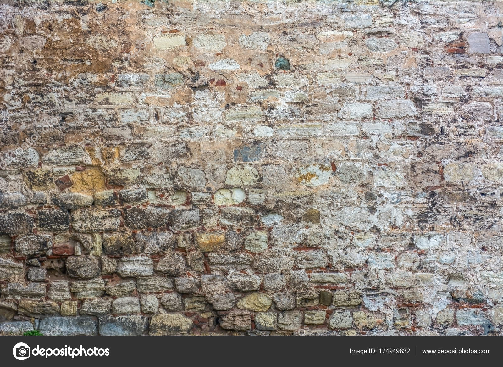Old Stone Wall Background