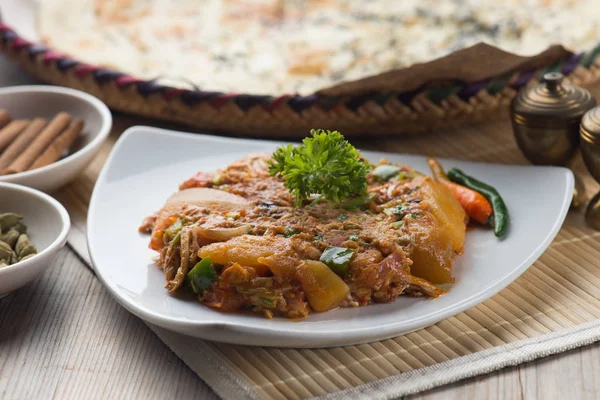 Oqda with chicken meat — Stock Photo © yuliang11 #133311402