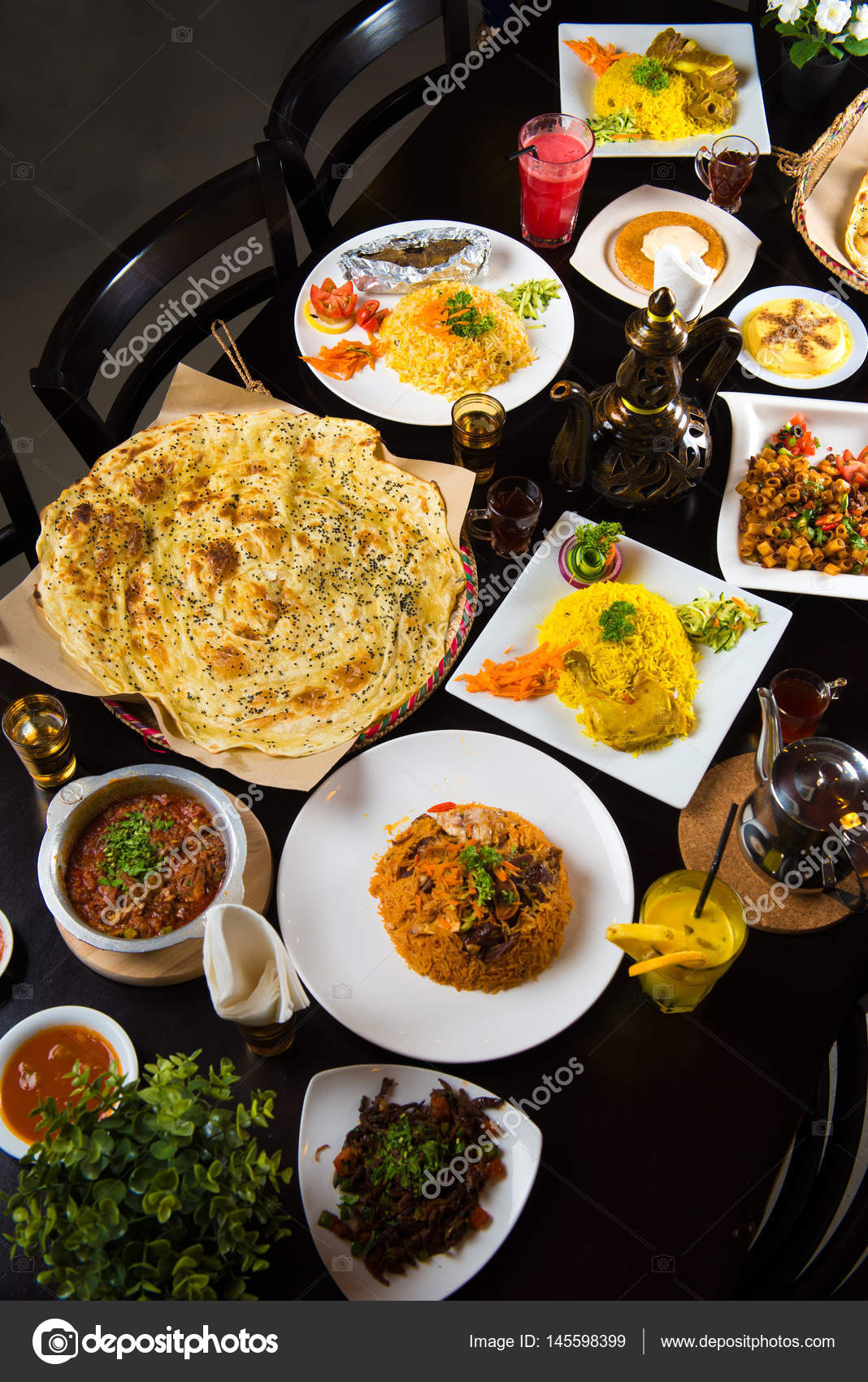 Various arab foods — Stock Photo © yuliang11 #145598399