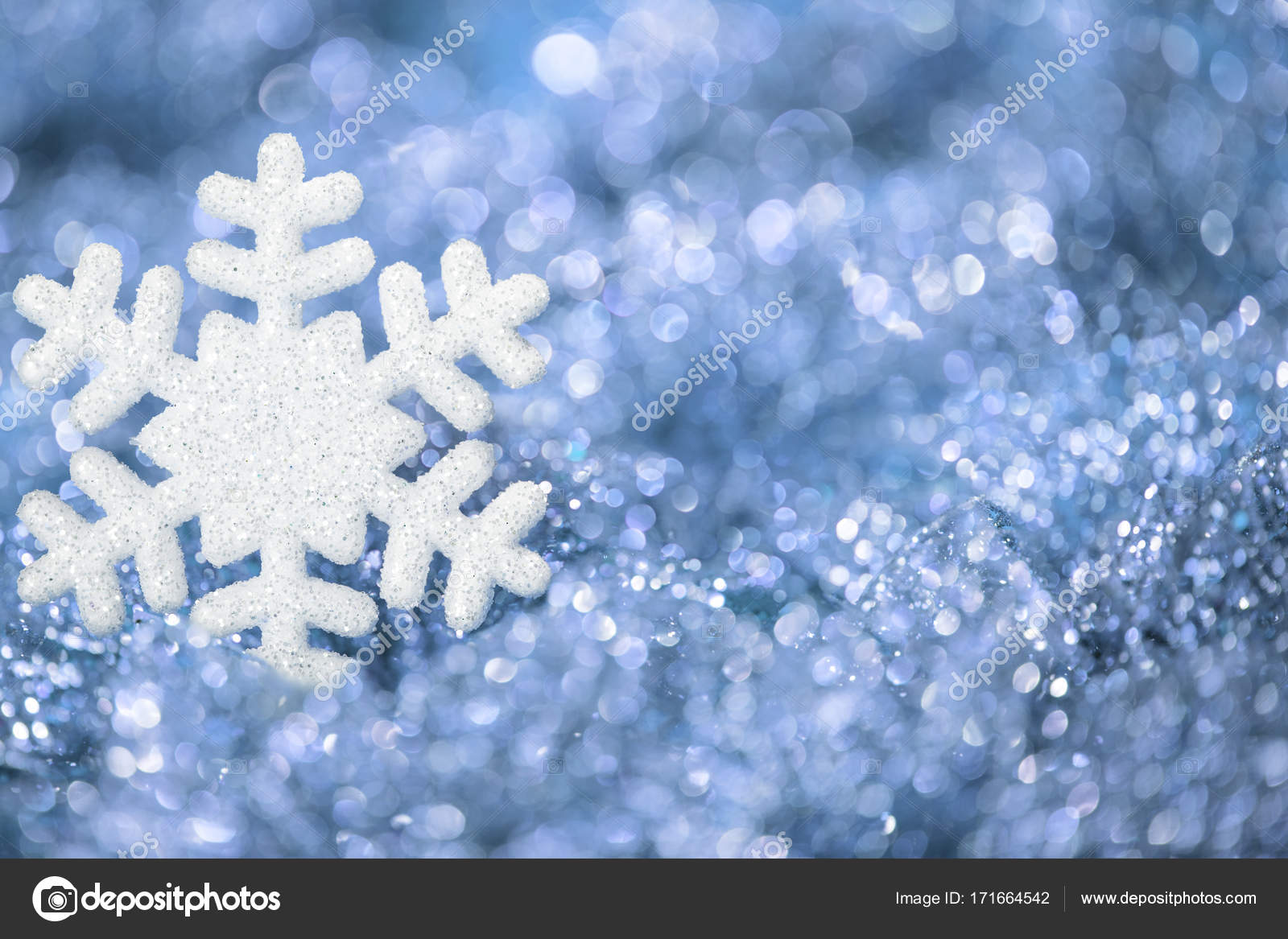 Sparkly Snow Flakes