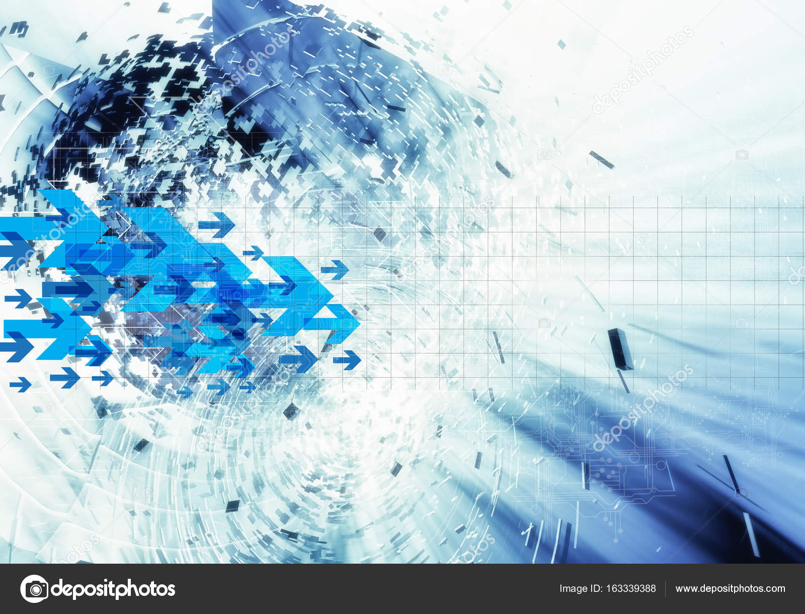 3D rendering of technology background Stock Photo by ©zeber2010 163339388