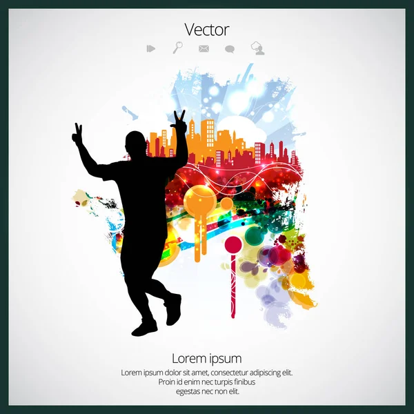 Marathon Runners Abstract Background Stock Vector by ©zeber2010 174958244