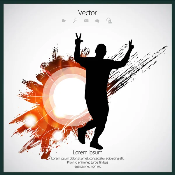 Marathon Runners Abstract Background Stock Vector by ©zeber2010 174958244