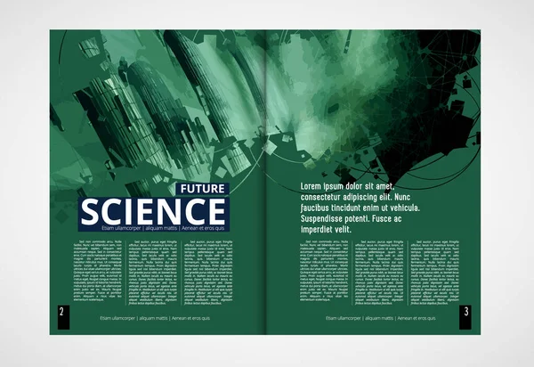 Printing Magazine Rendering Technology Concept Easy Editable Stock ...