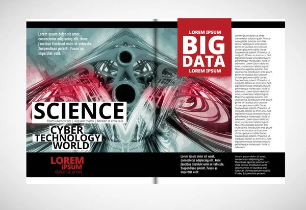 Modern Vector Templates Brochure Magazine Flyer Booklet Rendering ...