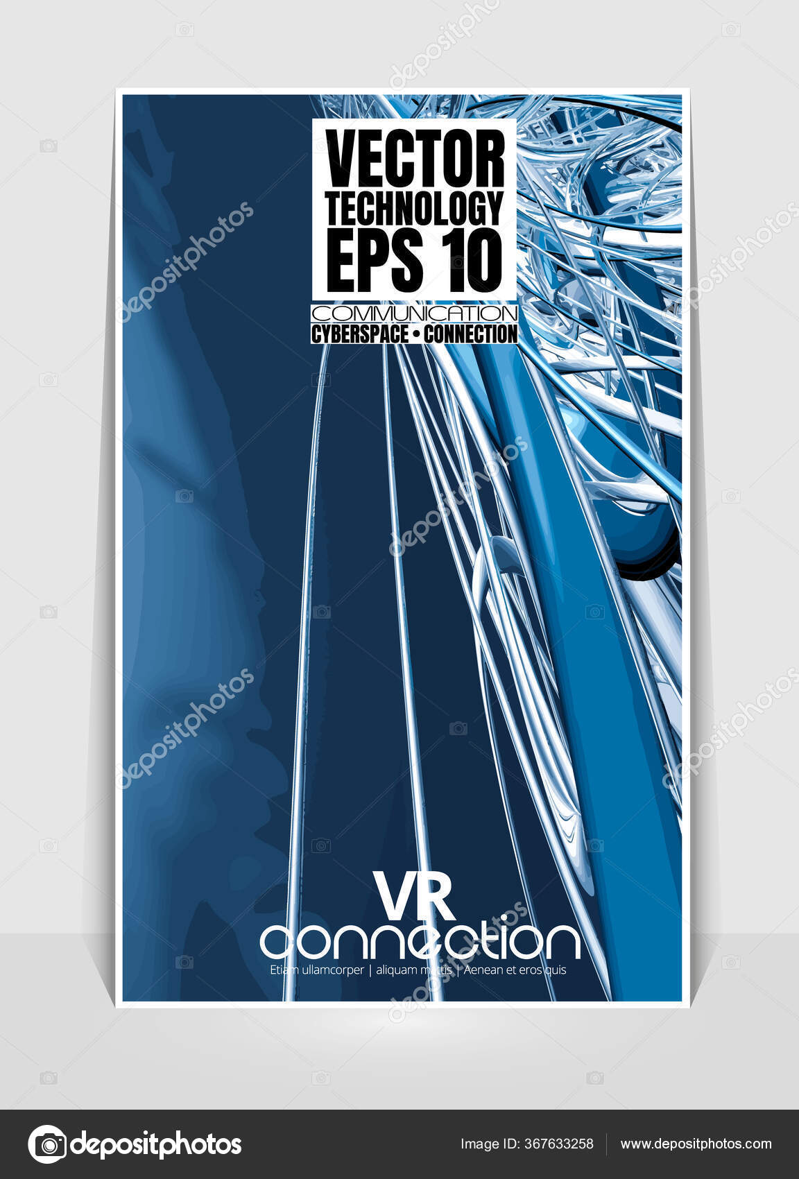 Poster Background Rendering Abstract Technology Digital Tech Concept ...