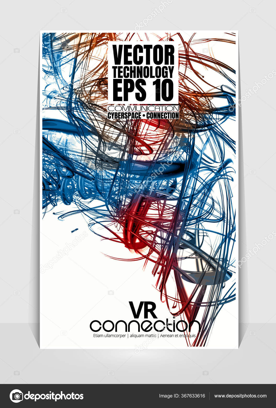 Poster Background Rendering Abstract Technology Digital Tech Concept ...